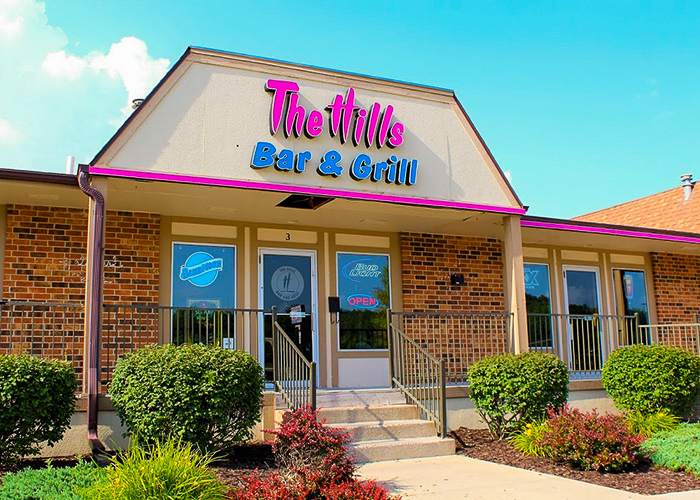 The hill bar and grill store